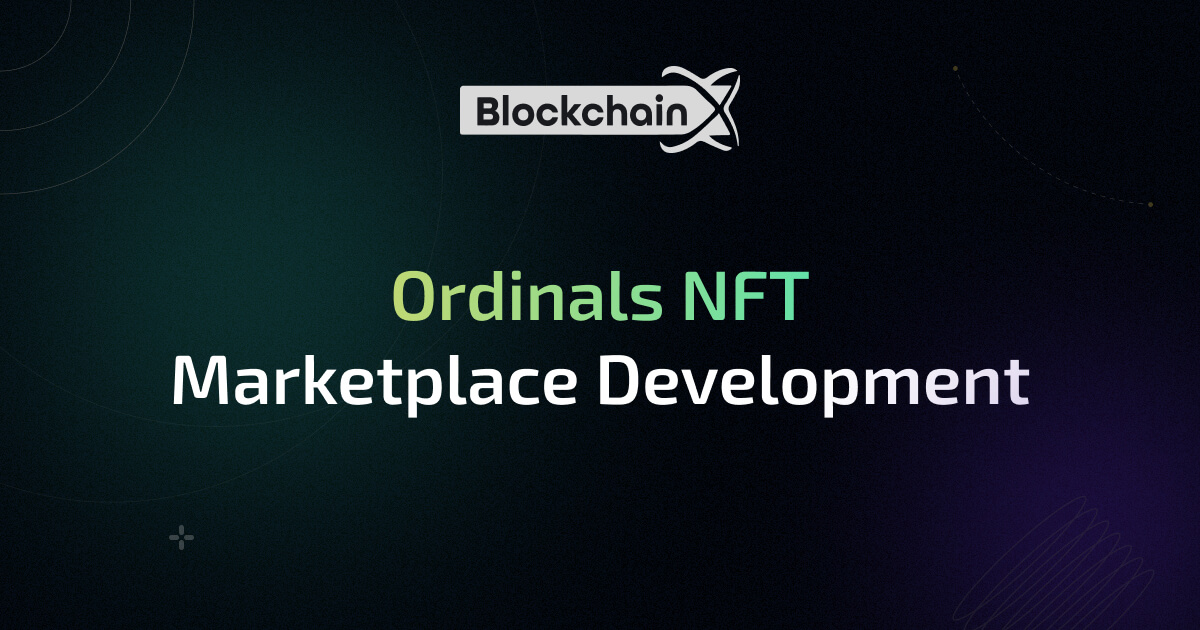 Bitcoin Ordinals NFT Marketplace Development Company