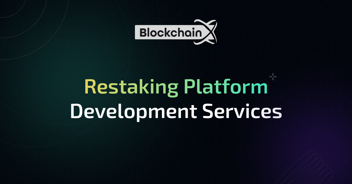 World Class Restaking Platform Development Solution